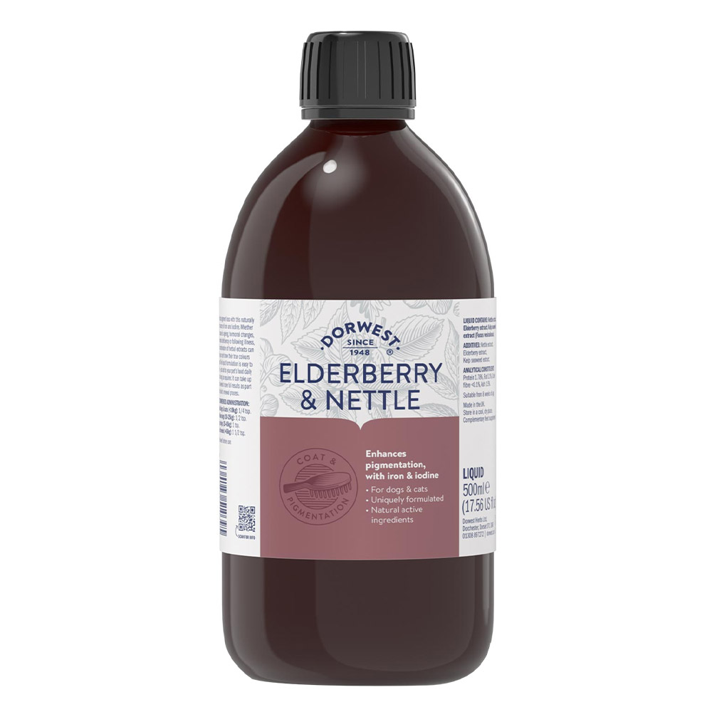 Buy Dorwest Elderberry & Nettle Extract for Dogs and Cats at Lowest Price