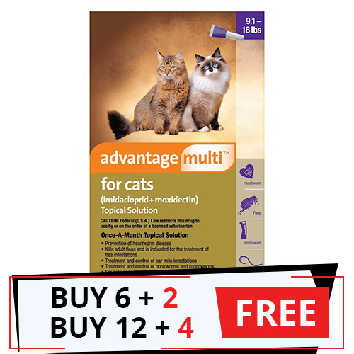 Buy Advantage Multi (Advocate) Cats over 10lbs (Purple) at Lowest Price